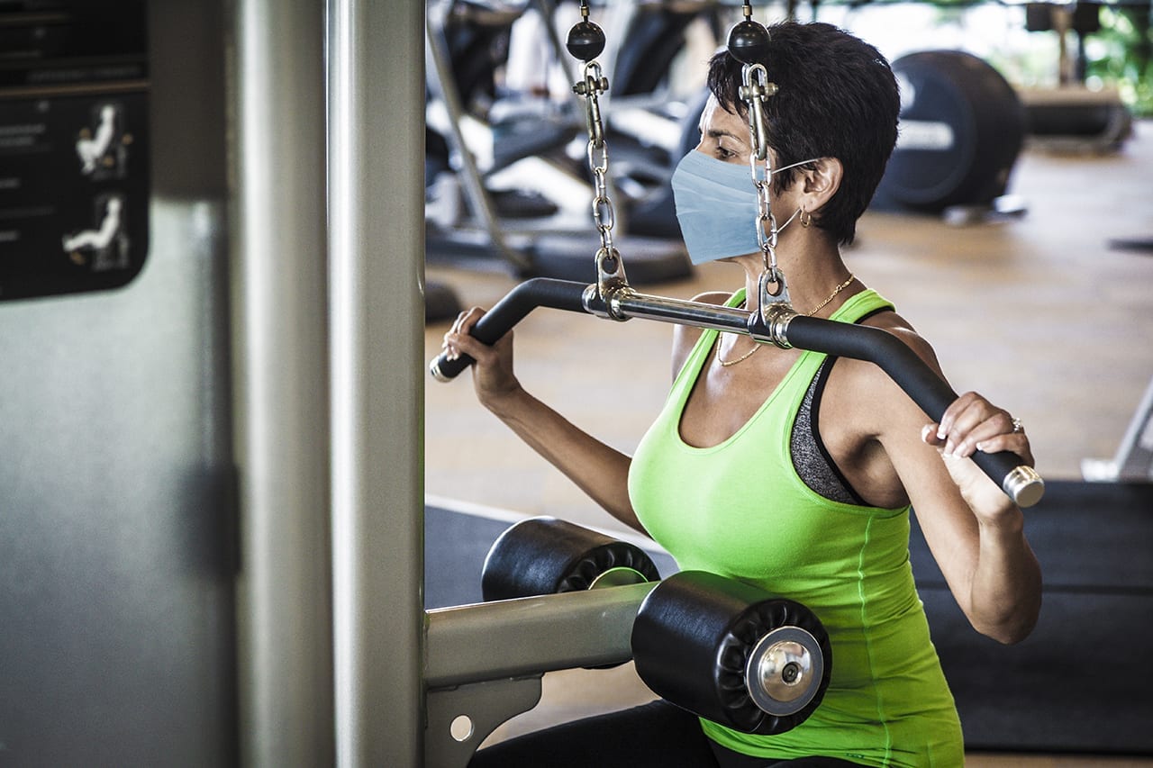 How to Workout Safely and Effectively in a Mask - RWJ Rahway Fitness ...